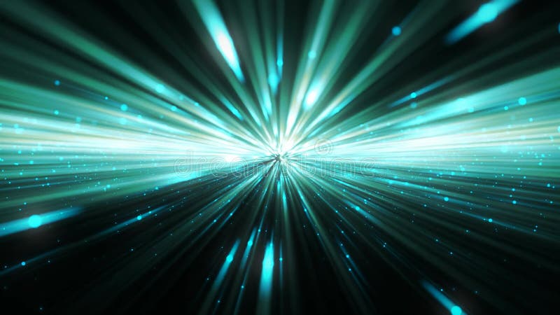 Dynamic Beams of Light Radiate Outward, Creating a Mesmerizing ...