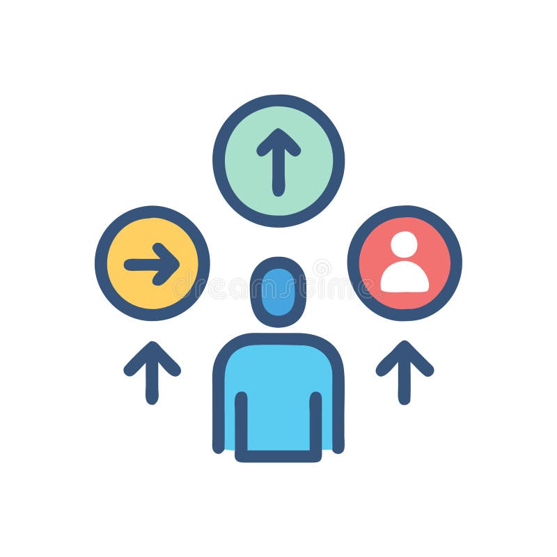 Dynamic Behavior Symbol Illustration Stock Image - Illustration of ...