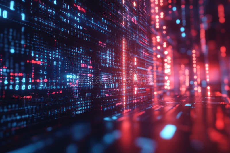 Dynamic Binary Code Visualization with Bright Red and Blue Streams in ... Dynamic Binary Code Visualization with Bright Red and Blue Streams in ...