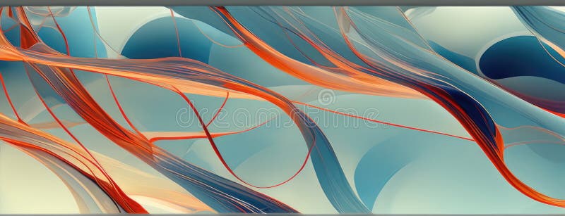 Biomorphic Texture Fluid Curvilinear Pattern Generated Ai Stock Photos ...
