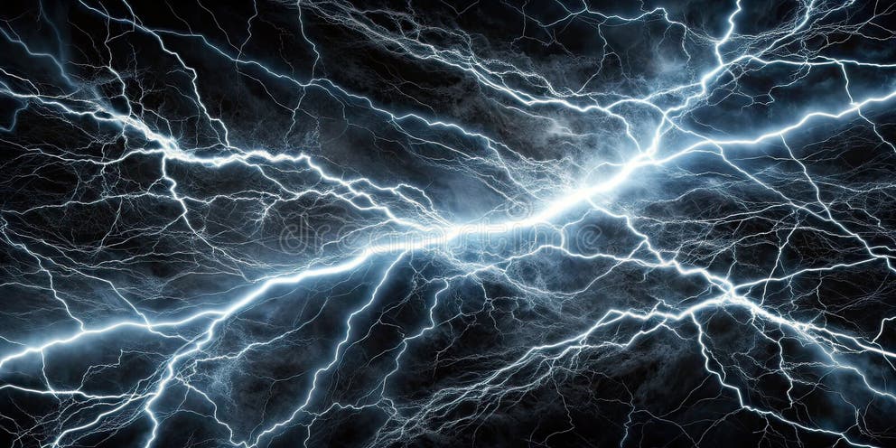 Dynamic Black Marble Abstract Lightning Lines a Stunning AIGenerated ...