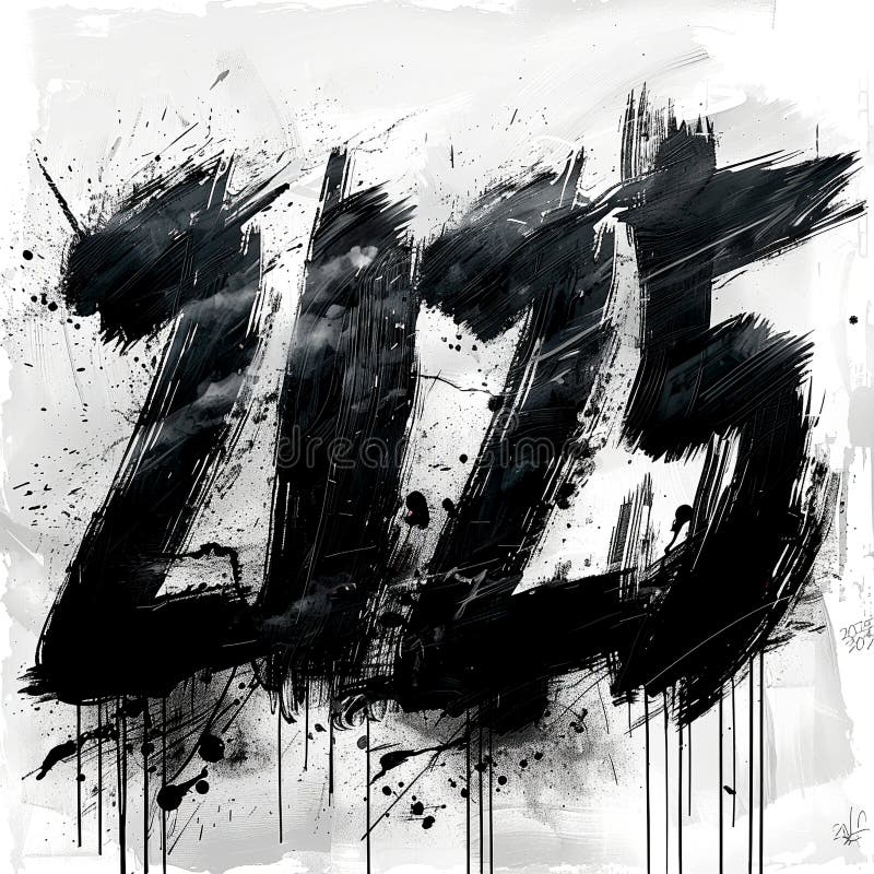 Dynamic Black Splashes Create an Abstract Representation of the Number ...