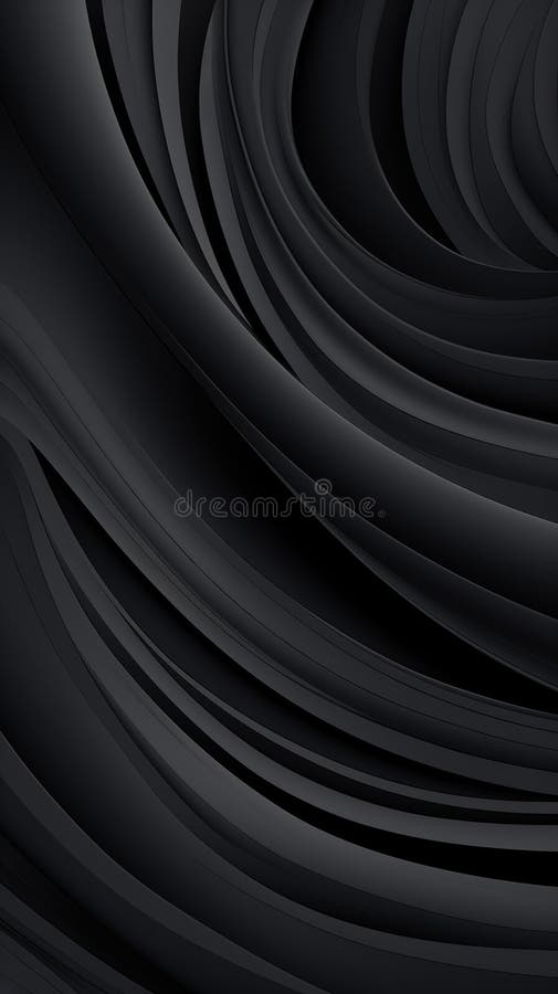 Dynamic Black Vortex Swirl. a Mesmerizing Black Vortex Swirl Design ...