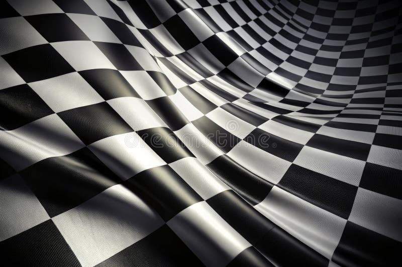 Dynamic Black and White Checkered Motion Background Video Cinematic 4K ...