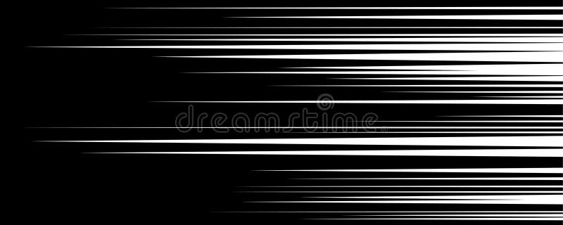 Dynamic Black and White Speed Lines Background Stock Vector ...