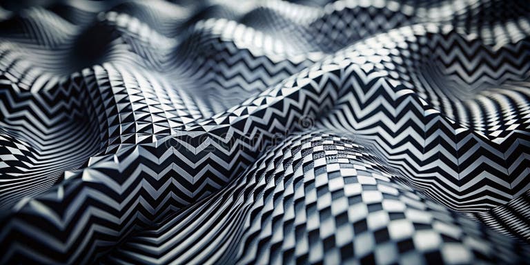 Dynamic Black and White TiltShift Video Background Abstract Motion ...