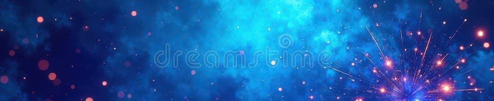 Dynamic Blue Backdrop with Anime Style Explosion, Fun Dot Pattern ...