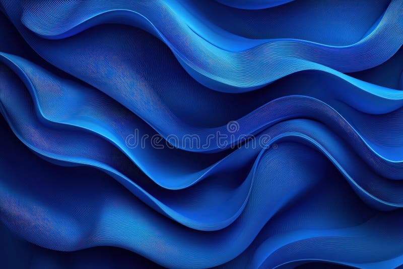 A Dynamic Blue Background Featuring Abstract Waves for a Modern Appeal ...