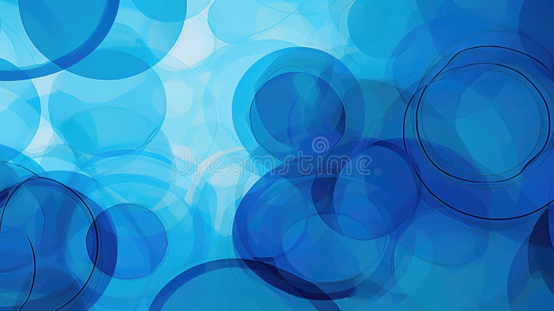 Dynamic Blue Background Pattern Stock Illustration - Illustration of ...