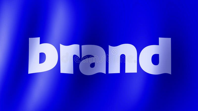 Dynamic Blue Branding Animation with Bold Typography Motion Effect - a ...