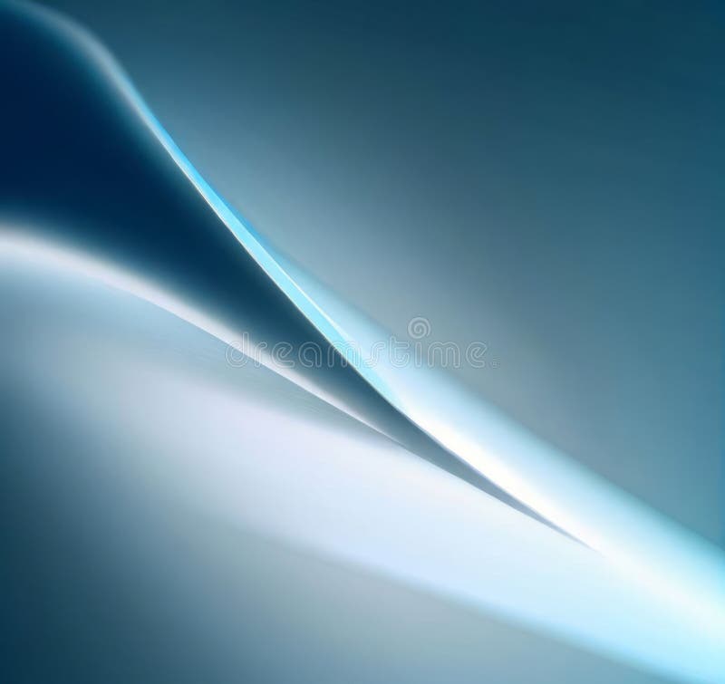 Dynamic Blue Curve Abstract Background Stock Illustration ...