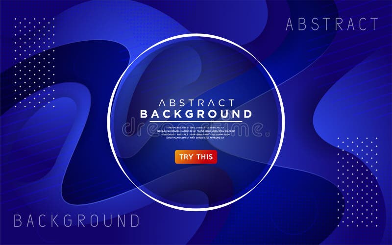 Dynamic Blue 3D Textured Style Background Design. Modern Abstract ...