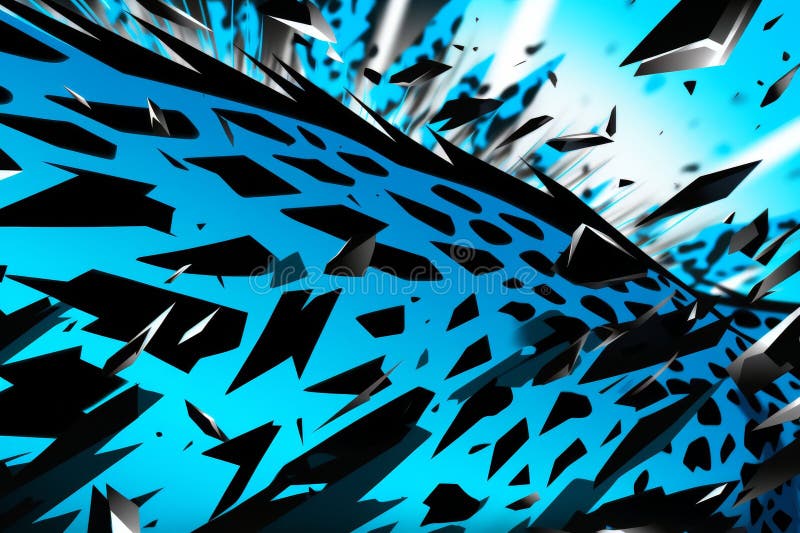 Dynamic Blue Diagonal Lines Vector Art a Comic Book Inspired Background ...