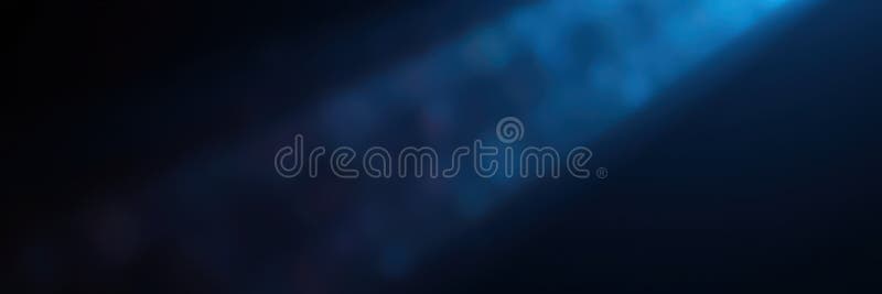 Dynamic Blue Light Ray Cutting through a Dark Background Creates a ...