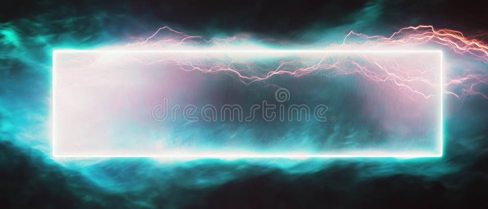 Dynamic Blue Lightning Overlay Texture with Electric Discharge in a ...