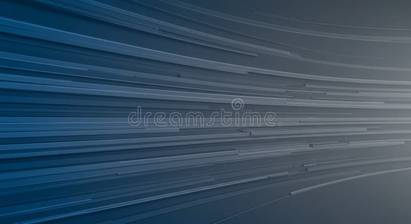 Dynamic Blue Lines Creating an Illusion of Depth and Movement on ...