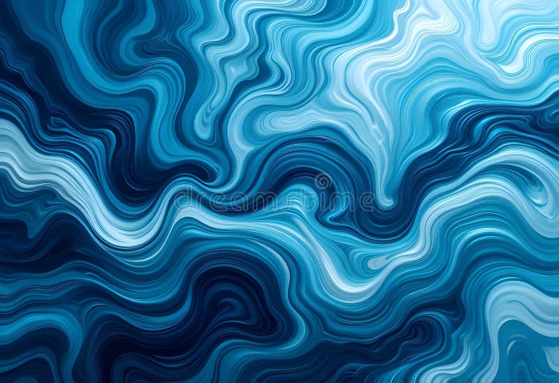 Dynamic Blue Marble Swirl Pattern with Fluid Wave Motion Effect Stock ...