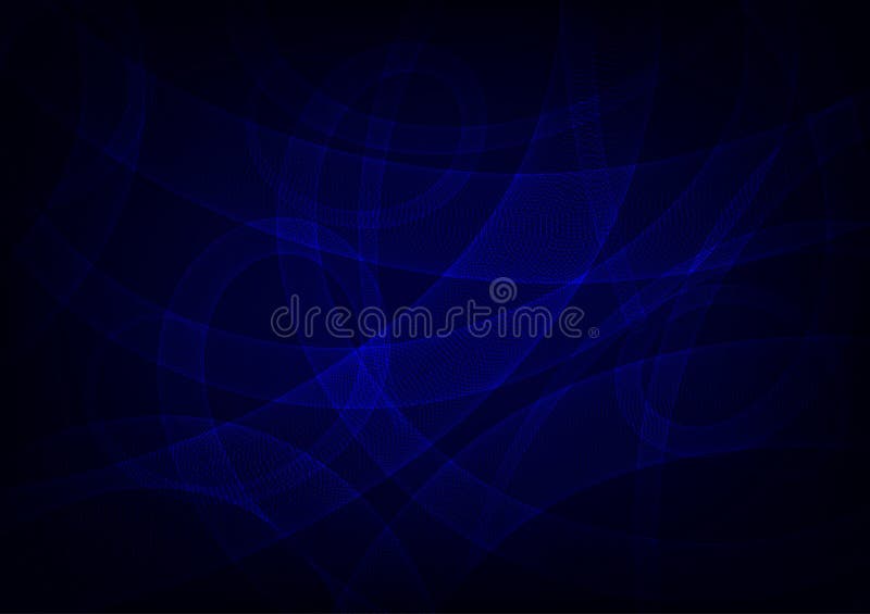 Dynamic Blue Movement Twirl Light Abstract Background Stock Vector ...
