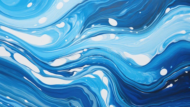 Dynamic Blue Paper Background Stock Illustration - Illustration of ...