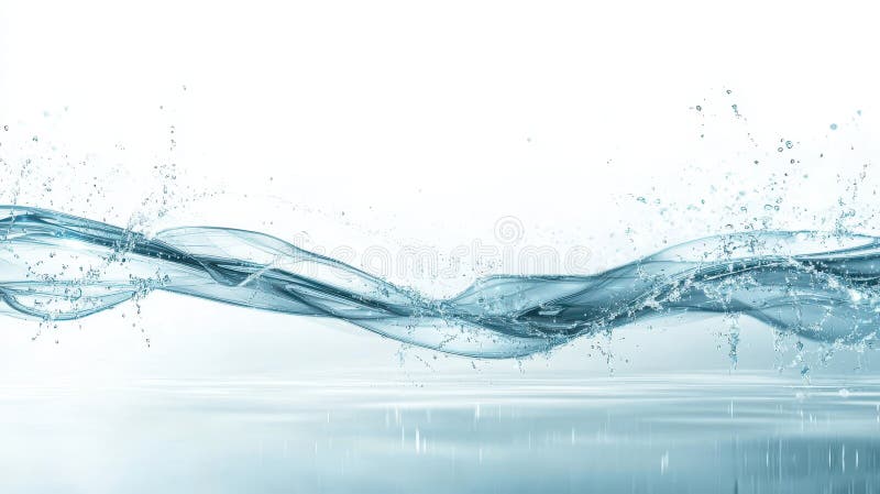Dynamic Blue Water Splash Background, Refreshing Visual for Summer ...