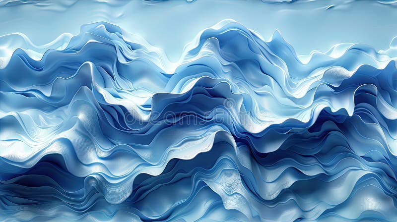 A Dynamic Blue Wavy Texture, Elegantly Capturing the Fluidity and Grace ...