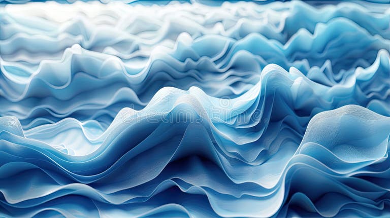 A Dynamic Blue Wavy Texture, Elegantly Capturing the Fluidity and Grace ...