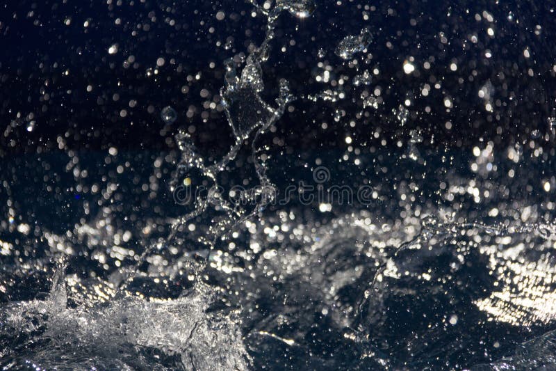 Dynamic Blue and White Water Splash-abstract Liquid Motion Stock Image ...