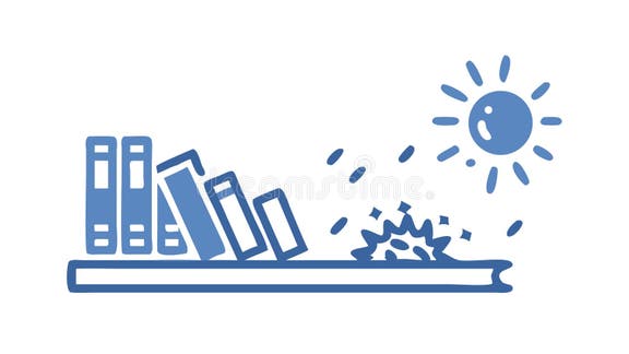 Dynamic Bookshelf Icon, Evolving Knowledge, Vector Design Generative AI ...