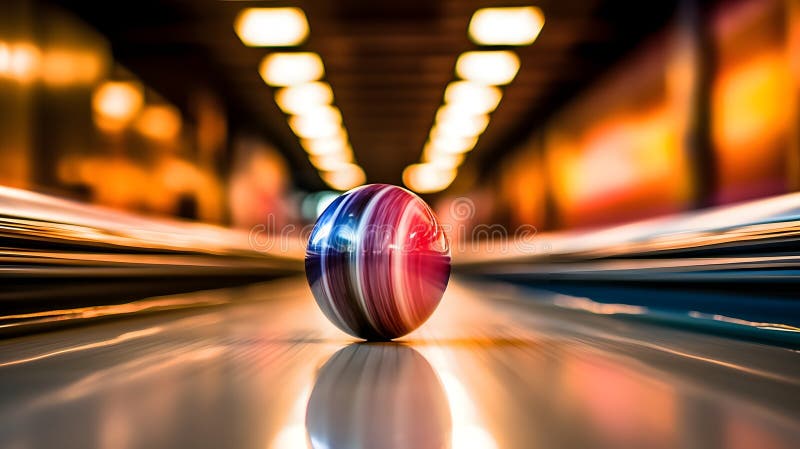 Dynamic Bowling Motion: a Thrilling Capture of a Rolling Bowling Ball ...