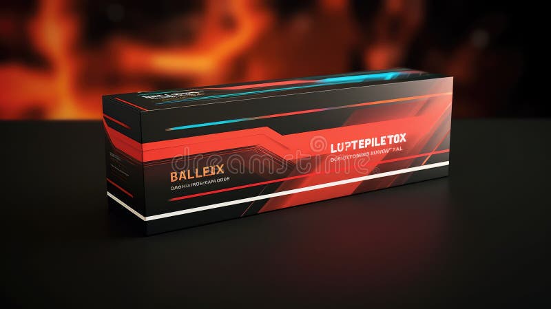 Dynamic box lower thirds stock illustration. Illustration of generated ...