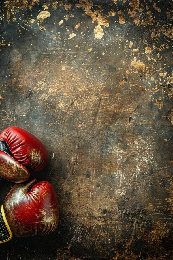 Dynamic Boxing Gloves Poster with Ample Space for Impactful and ...