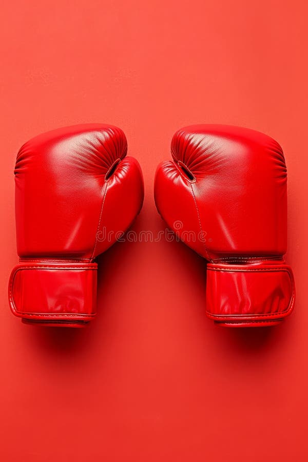 Dynamic Boxing Gloves Poster with Striking Design and Ample Space for ...