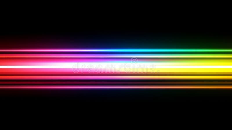 A Dynamic and Bright Abstract Artwork with Lines and Dots that Express ...