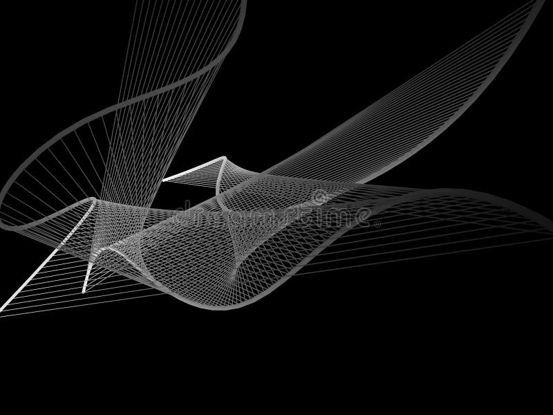 Dynamic and Bright Linear Spiral with Colorful Gradient Stock ...