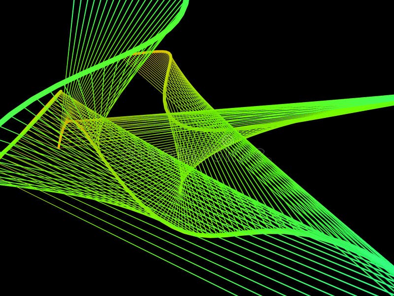 Dynamic and Bright Linear Spiral with Colorful Gradient Stock ...