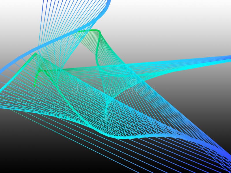 Dynamic and Bright Linear Spiral with Colorful Gradient Stock ...