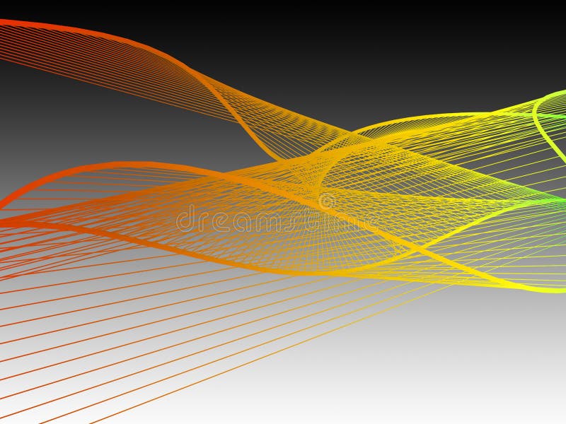 Dynamic and Bright Linear Spiral with Colorful Gradient Stock ...