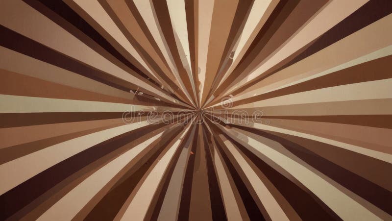 Dynamic Brown Radial Burst with Sunburst Pattern and Vintage Aesthetic ...