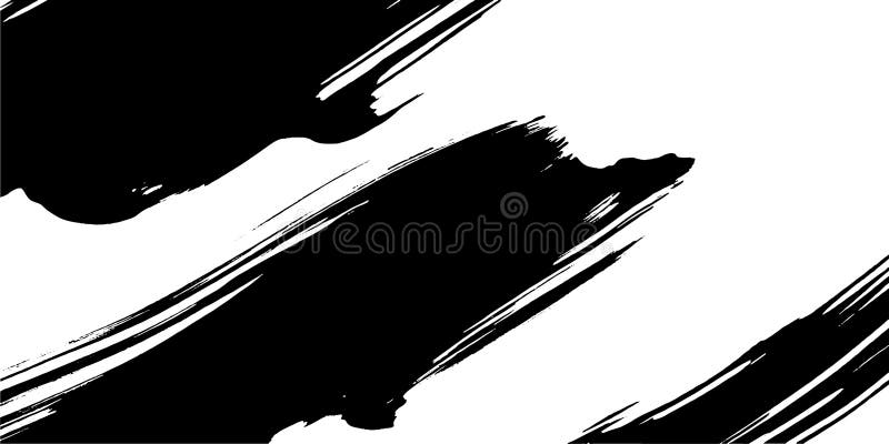 Dynamic Brushstroke Abstract Art with Contrasting Colors Inspiring ...