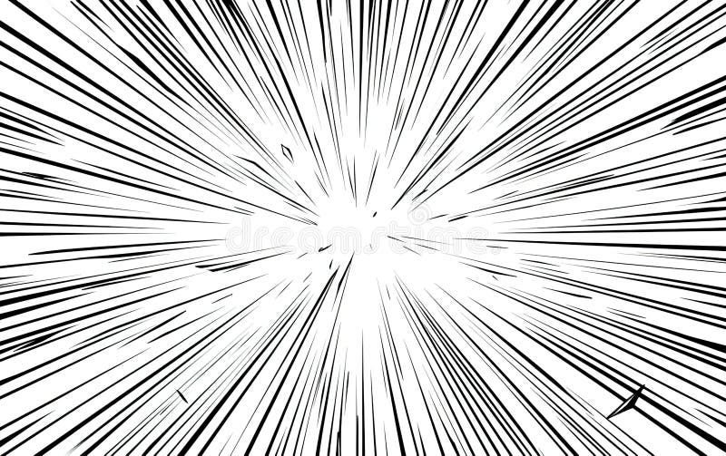 Dynamic Burst of Lines Radiating Outward from a Central Point, Creating ...