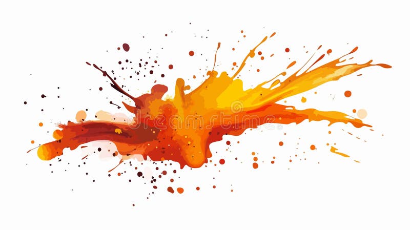 Dynamic Bursting Splatter Effect Vector Illustration Stock Illustration ...
