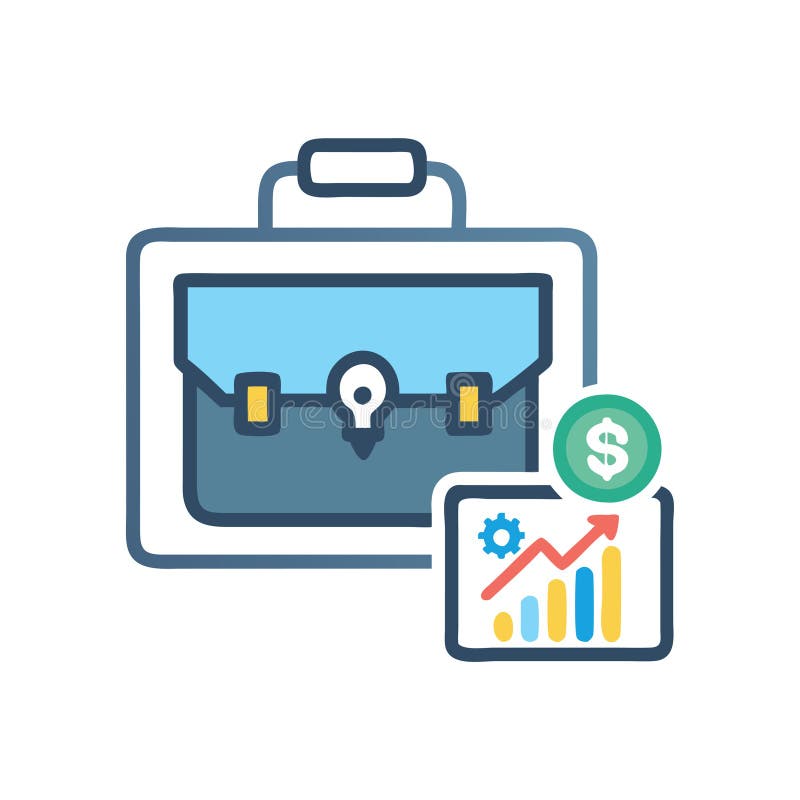 Dynamic Business Case Development Icon Stock Vector - Illustration of ...