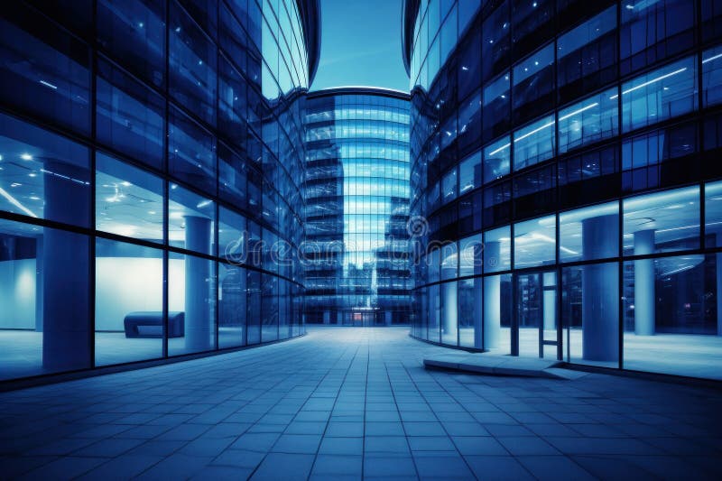 Fast Paced and Ever Changing Landscape of a Eco City Environment Stock ...