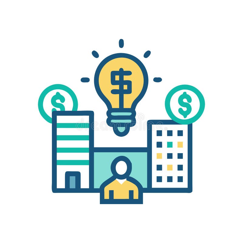 Dynamic Business Incubation Icon Stock Vector - Illustration of ...