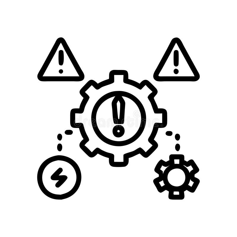 Dynamic Business Risk Management Framework Icon Stock Vector ...
