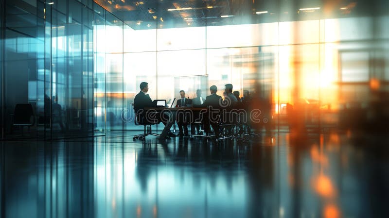 Dynamic Business Team Collaborates in a Modern Office Setting with ...