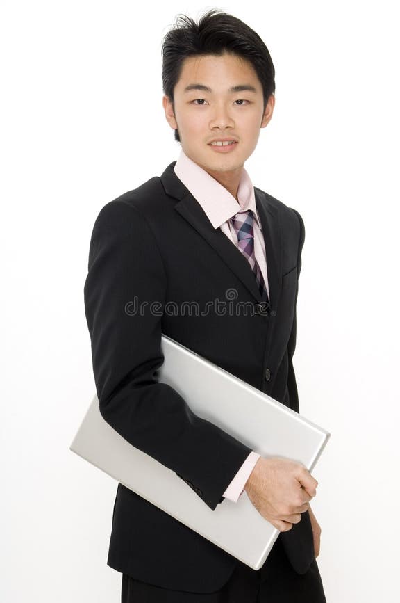 Dynamic Businessman stock photo. Image of isolated, handsome - 863548
