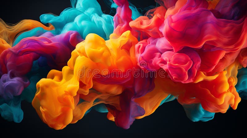 Dynamic and Captivating Abstract Background for Color Therapy and ...