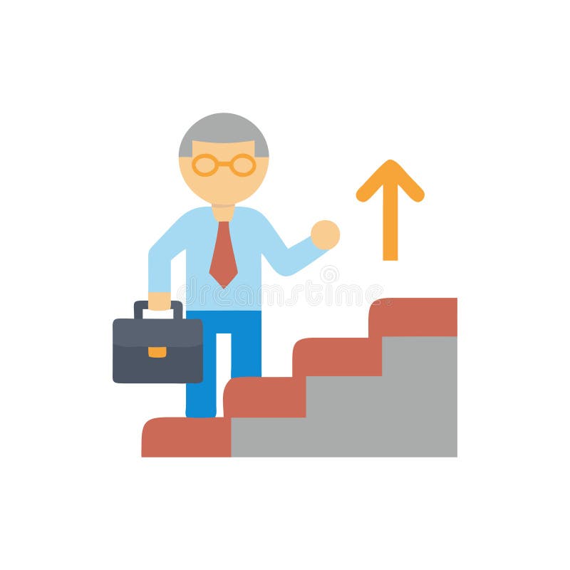 Dynamic Career Icon for Opportunities Stock Image - Illustration of ...