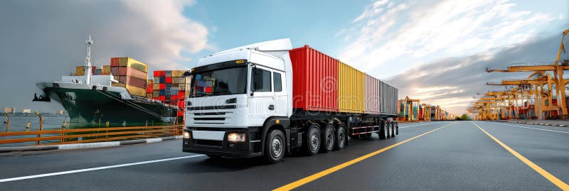 Dynamic Cargo Process: Shipment Path, Freight Motion, Haul Route ...